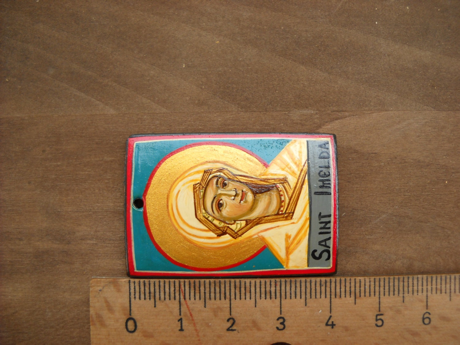Miniature Icon of Saint Imelda Catholic Patron Saint of - Etsy