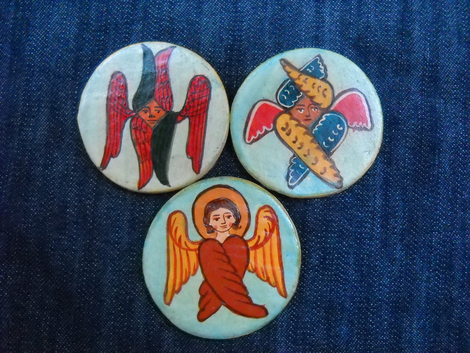 Religious Magnet 19th Century Seraphim Refrigerator Magnet | Etsy