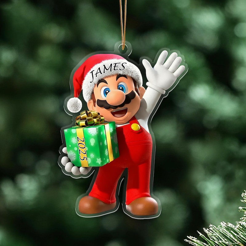 Super Mario Christmas Decorations - Etsy