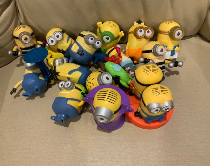 Minions Happy Meal Toys Lot - Etsy