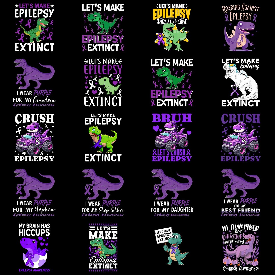 Crush Epilepsy Awareness PNG, Funny Sarcastic Monster Truck Clipart for ...