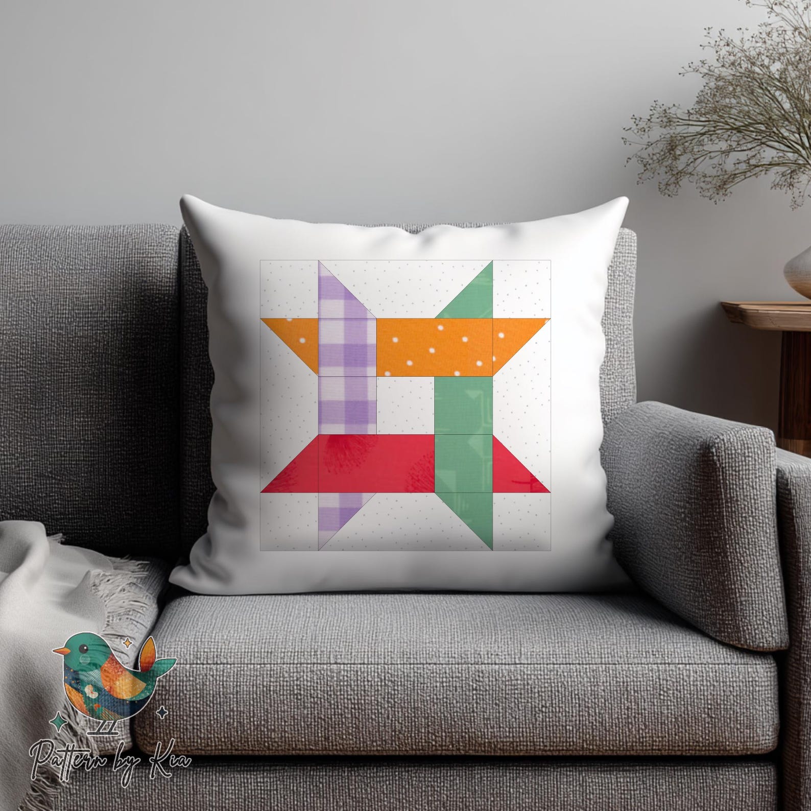 Woven Fence Quilt Block Pattern: FPP, 6 Sizes (PDF Download) - Etsy