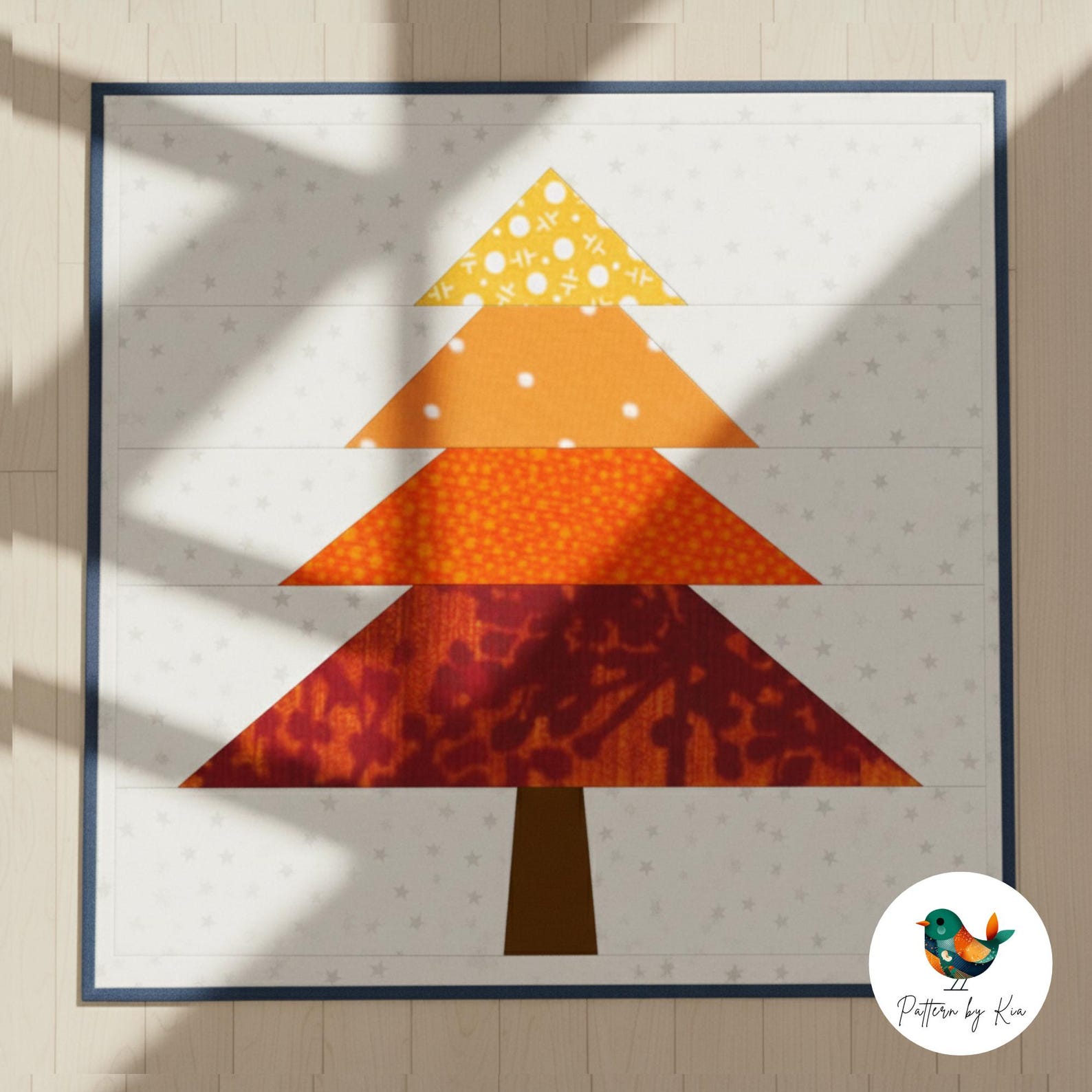 Evergreen Tree Quilt Block Pattern: Foundation Paper Piecing (PDF ...