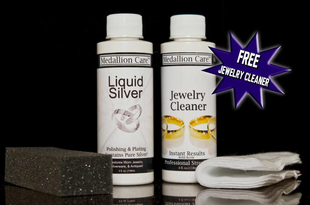 Silver Plating Solution (ET1) and FREE Jewelry Cleaner - Etsy