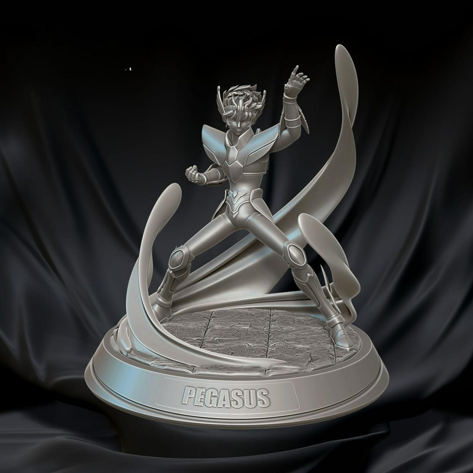 Saint Seiya Seiya STL Model for 3D Printing - High Quality Printable ...