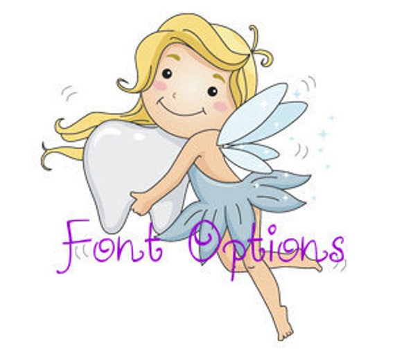 Font Options for Tooth Fairy Pillows Listing 3 of 4 - Etsy