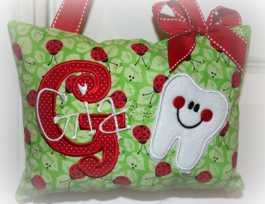 Girls Tooth Fairy Pillow - Personalized - Etsy