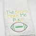 Green Bay Packers Baby Gift - Burp Cloth - Football - Baby Shower ...