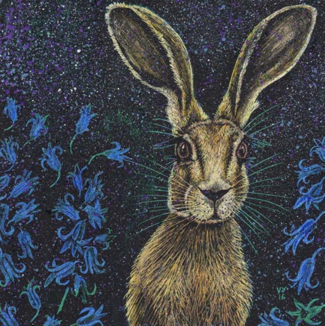 Print of 'bluebell' on A4 Archival Paper - Etsy