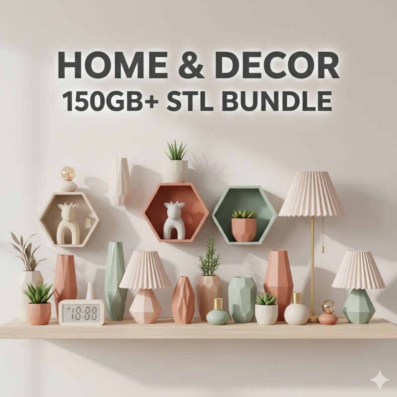 3d Print Lamp Stl File - Etsy