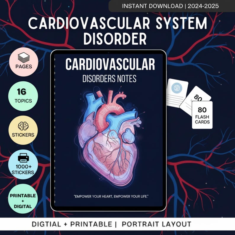 100+ Cardiovascular System Notes, Cardiovascular System Flashcards ...