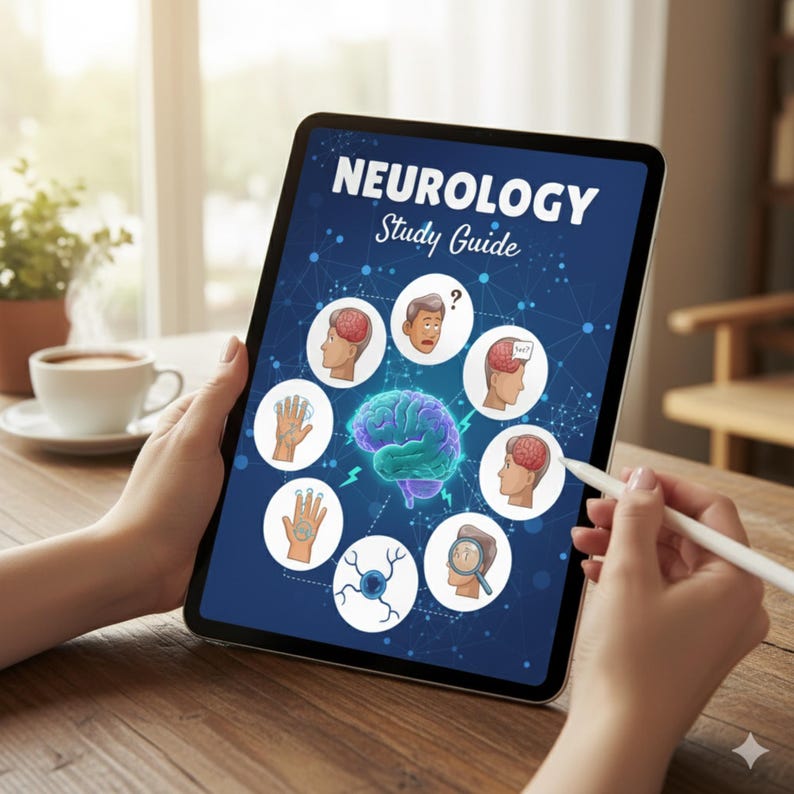 Neurology Study Guide, Neurology Nursing Study Guide, Neuro Anatomy ...