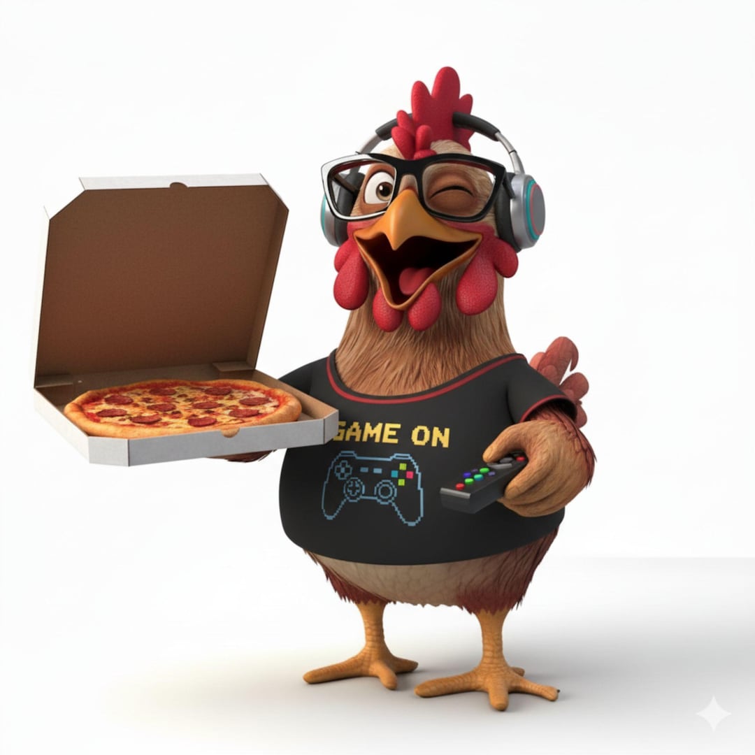 Funny Rooster Clipart PNG, Christmas Png Santa Claus Png, Preppy Xmas ...