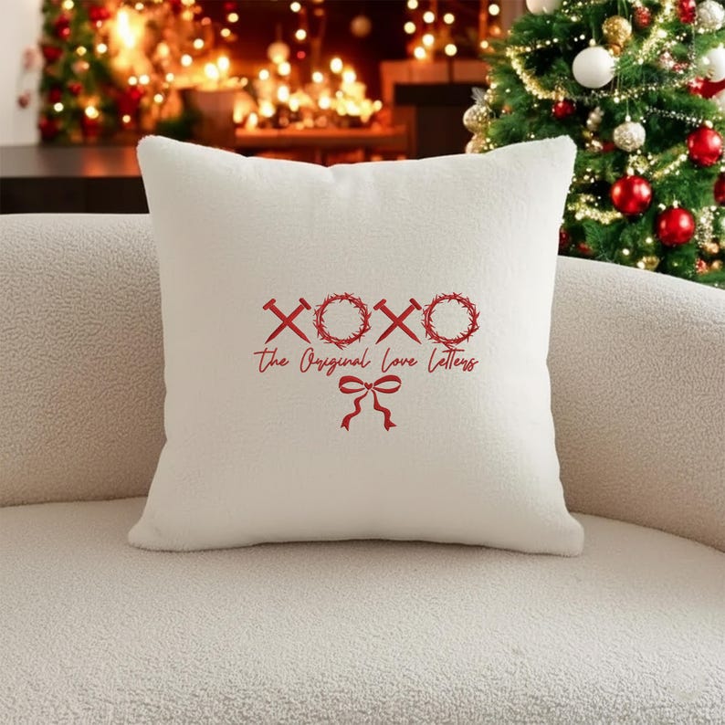 XOXO Crown of Thorns Embroidery Design, Love Letters (digital Download ...