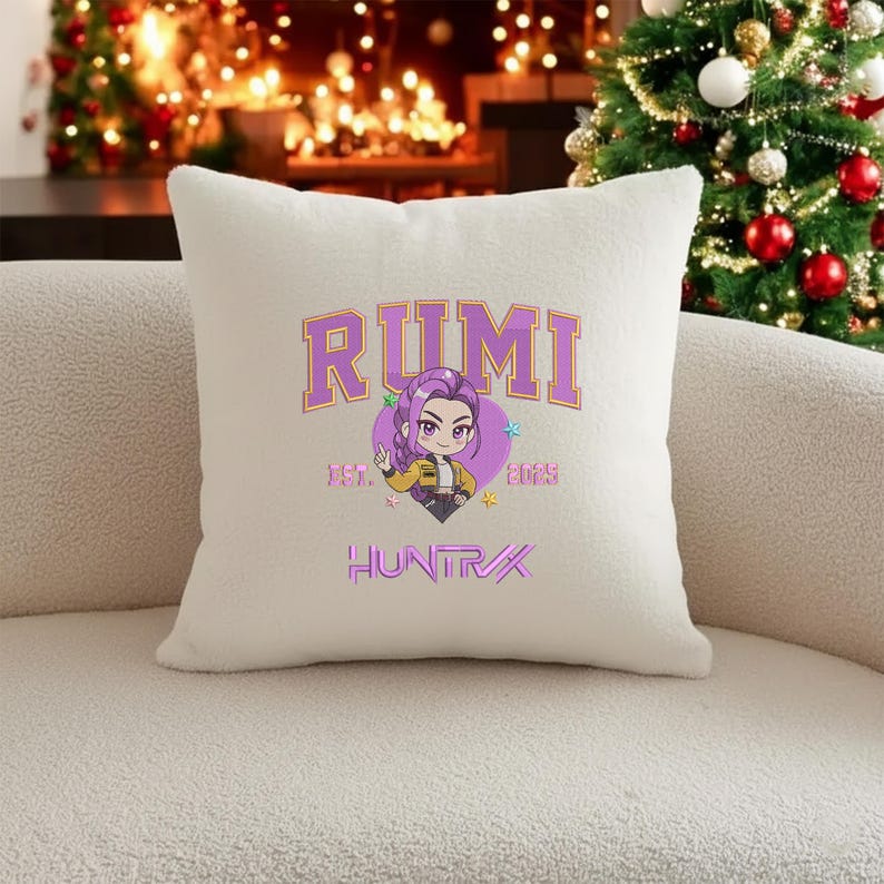 Kpop Huntrix Bundle Embroidery Design, Zoey Mira Rumi Machine ...