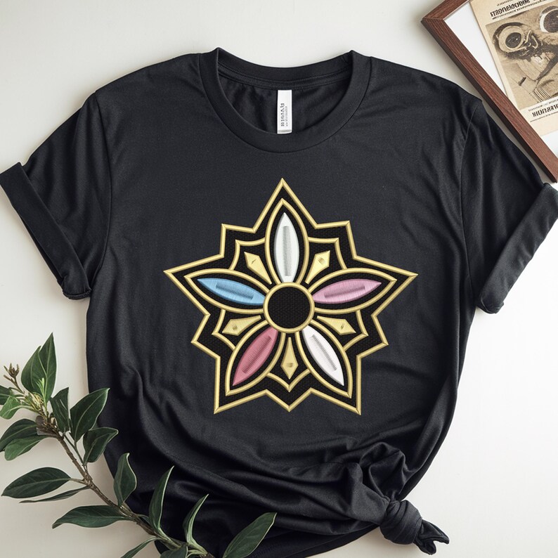 Rumi Kpop Demon Hunters Shoulder Embroidery Patch, Golden Huntrix ...