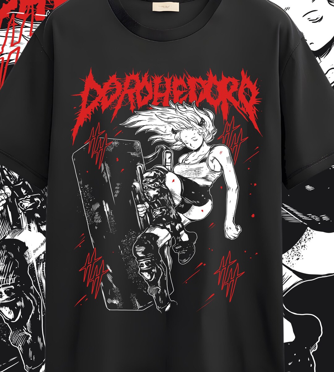 Unisex Dorohedoro Noi Anime T-shirt, Nikaido Kaiman Manga Shirt, Caiman ...