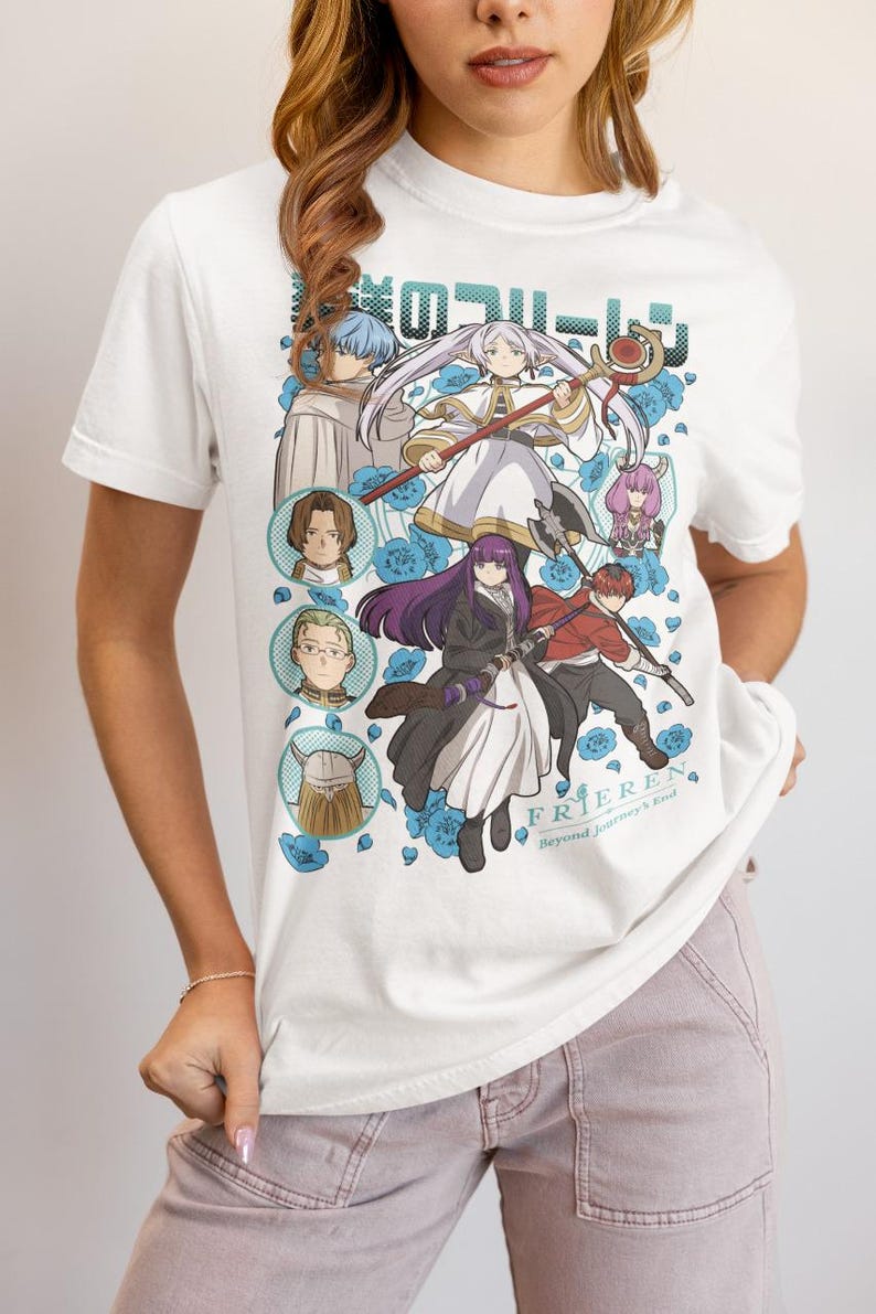RETRO Frieren T-shirt, Frieren Vintage Shirt, Frieren T-shirt Fan ...