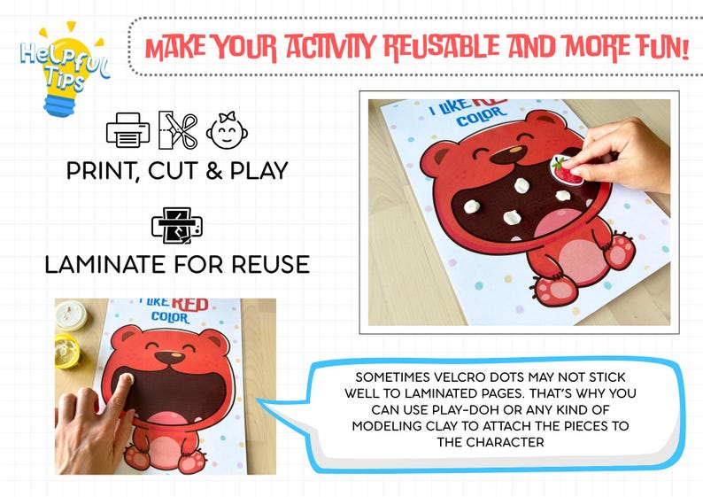 Color Sorting Game Printable | Activity for Toddlers | Preschool Color ...