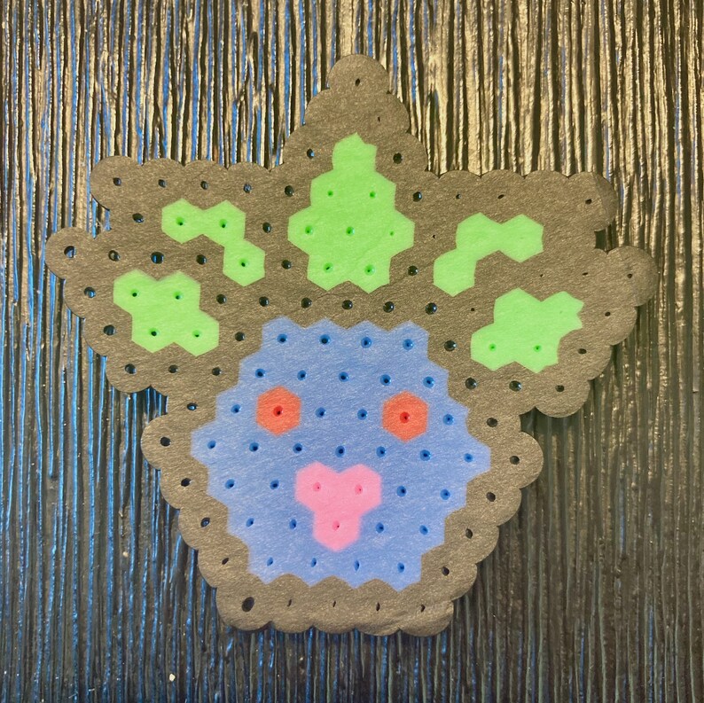 Oddish Perler Bead Digital Pattern - Etsy