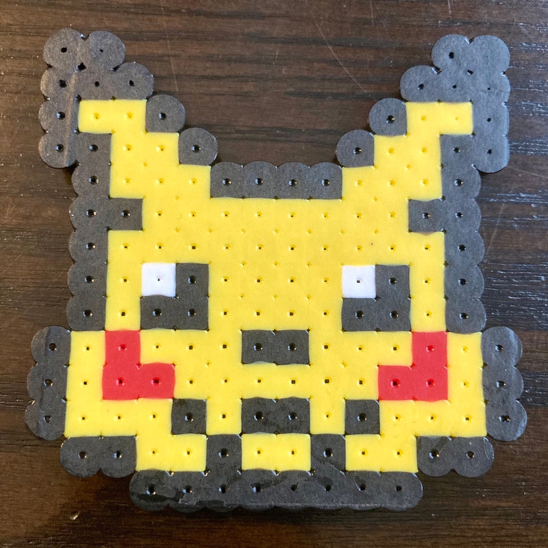 Pikachu Perler - Etsy