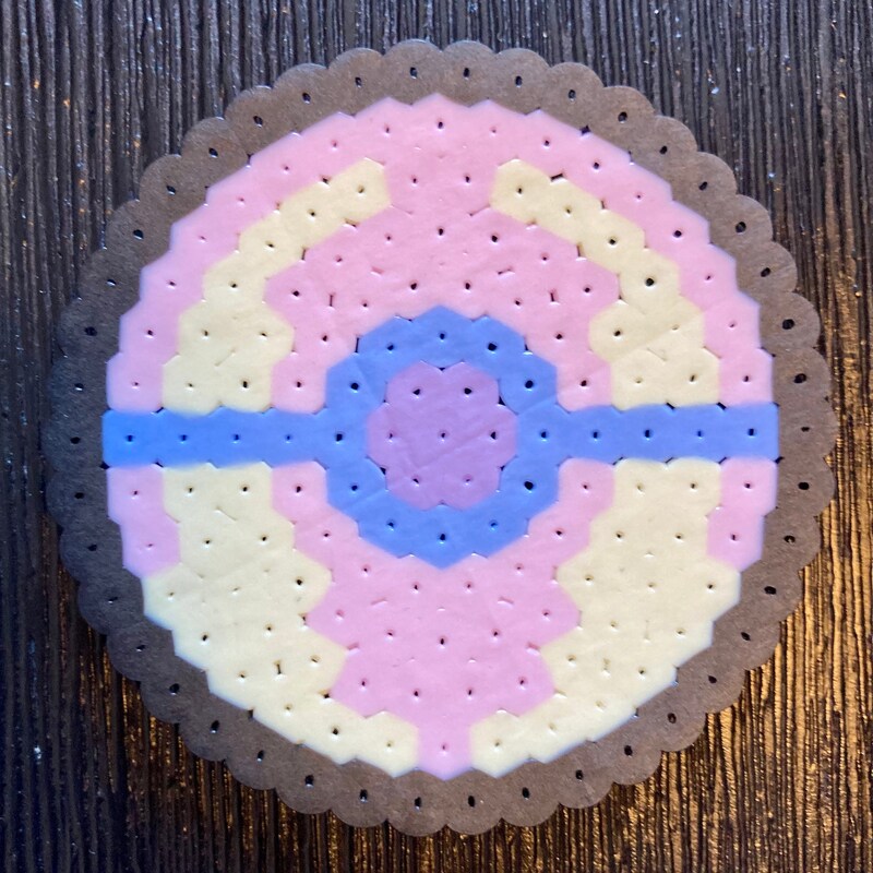 Pokeball Fuse Beads - Etsy