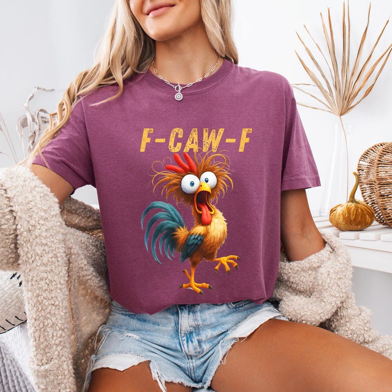 F Caw F Chicken Tshirt - Etsy