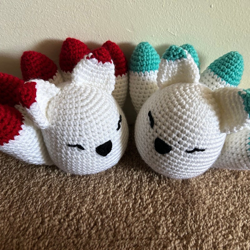 Kitsune Plush - Etsy