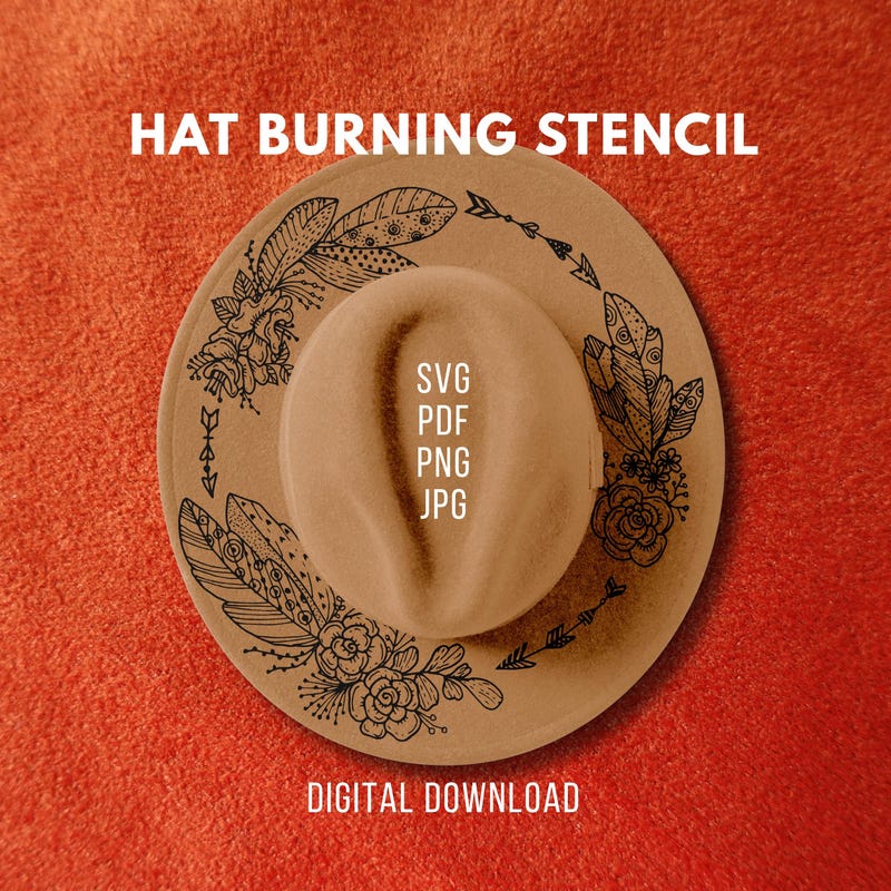 Felt Hat Burning Designs - Etsy
