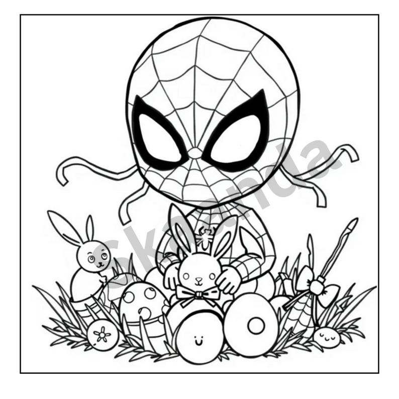 Ultimate Spider-man Coloring Book: Instant Download With 70 Fun Designs ...