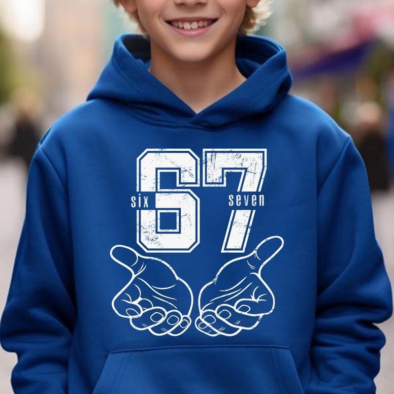 67 Hoodie - Etsy