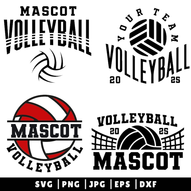 Volleyball Bundle Template, Volleyball Svg Png, Custom Volleyball SVG ...