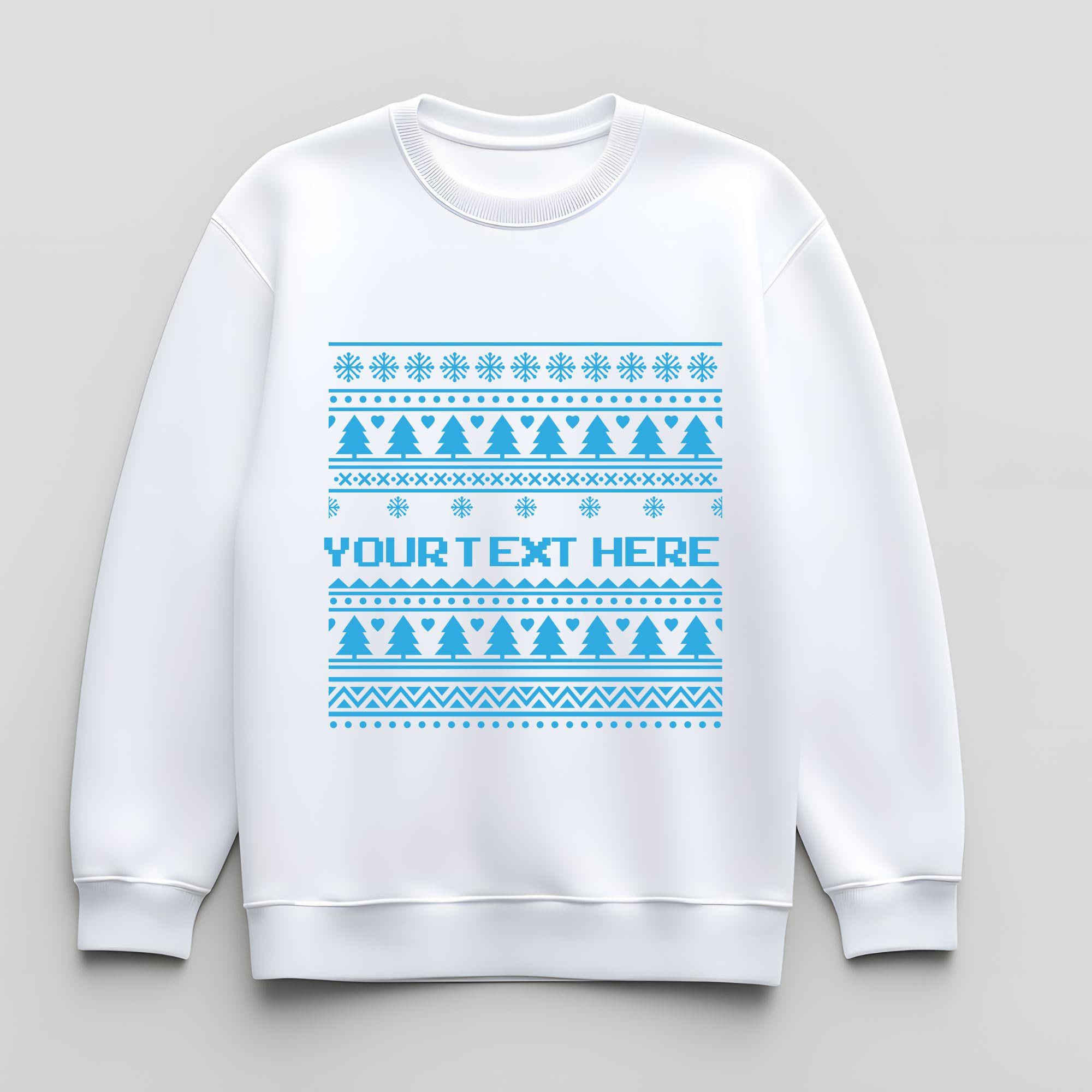 22 Christmas Ugly Sweater SVG Bundle, Christmas Ugly Sweater Templates ...
