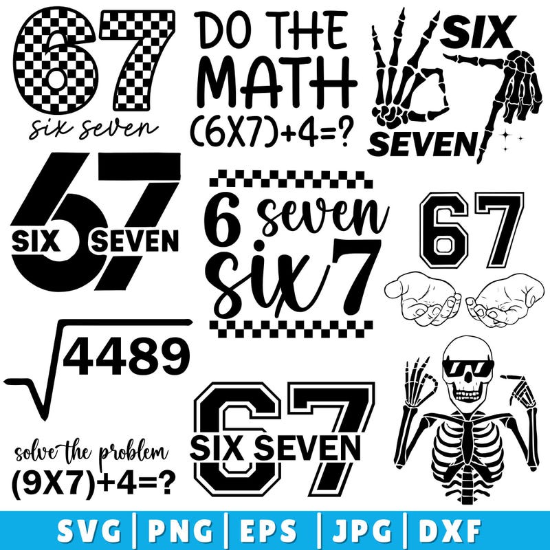 6 7 Hands Clip Art - Etsy