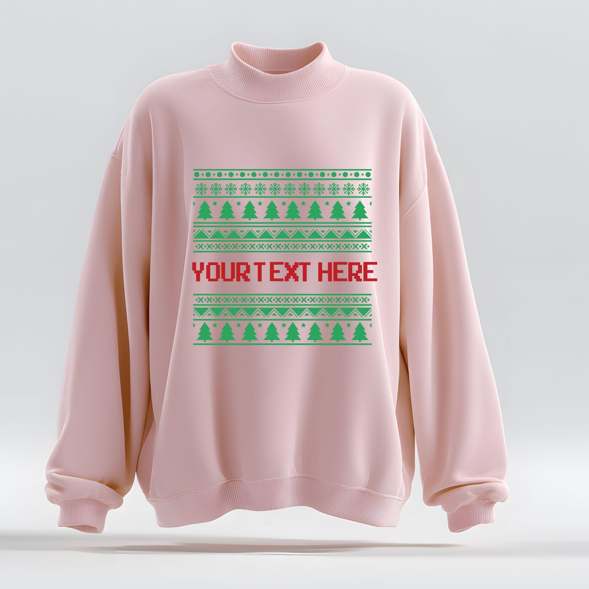 22 Christmas Ugly Sweater SVG Bundle, Christmas Ugly Sweater Templates ...