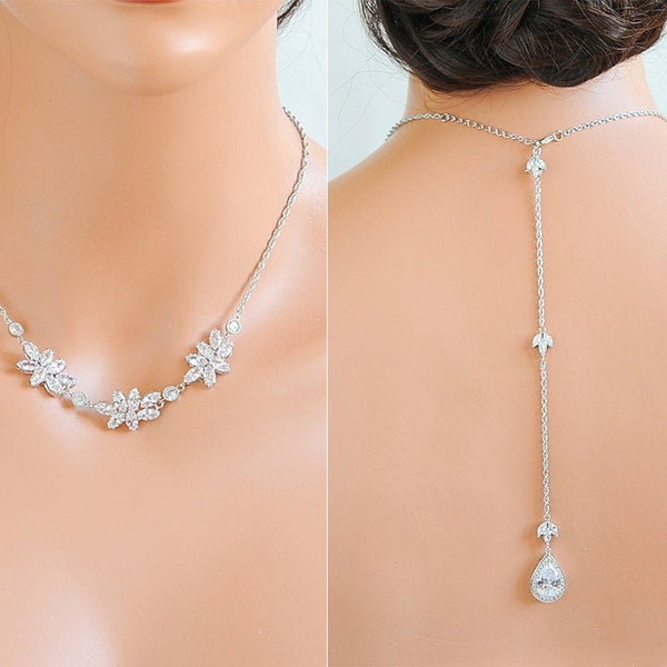 Back Drop Necklace - Etsy