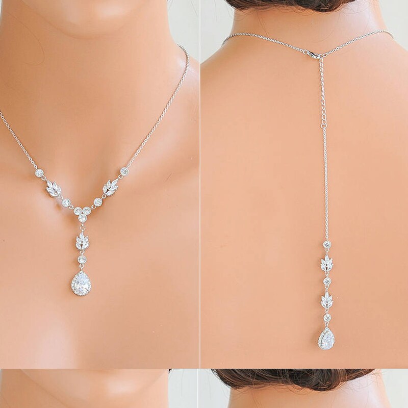 Back Necklace - Etsy