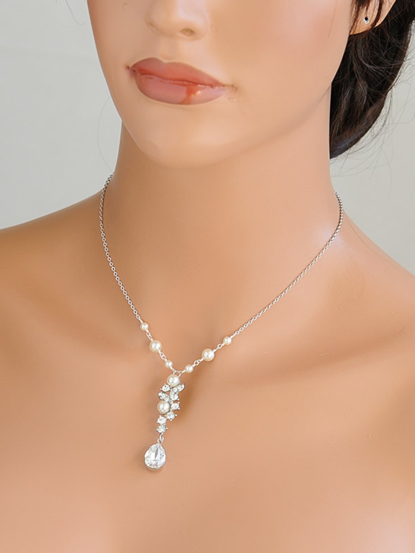 Back Necklace Backdrop Bridal Necklace Back Drop Wedding | Etsy