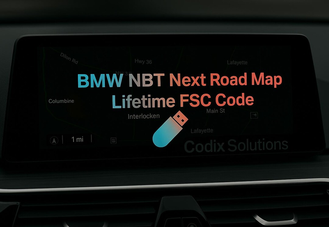 Genuine BMW Road Map Europe East/west NBT Next 2025 Map Update - FSC ...