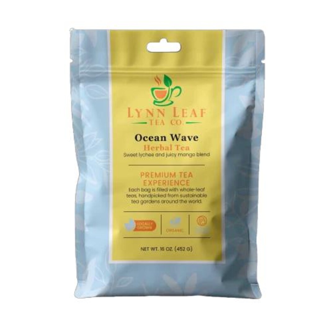 Ocean Wave Tea - Etsy