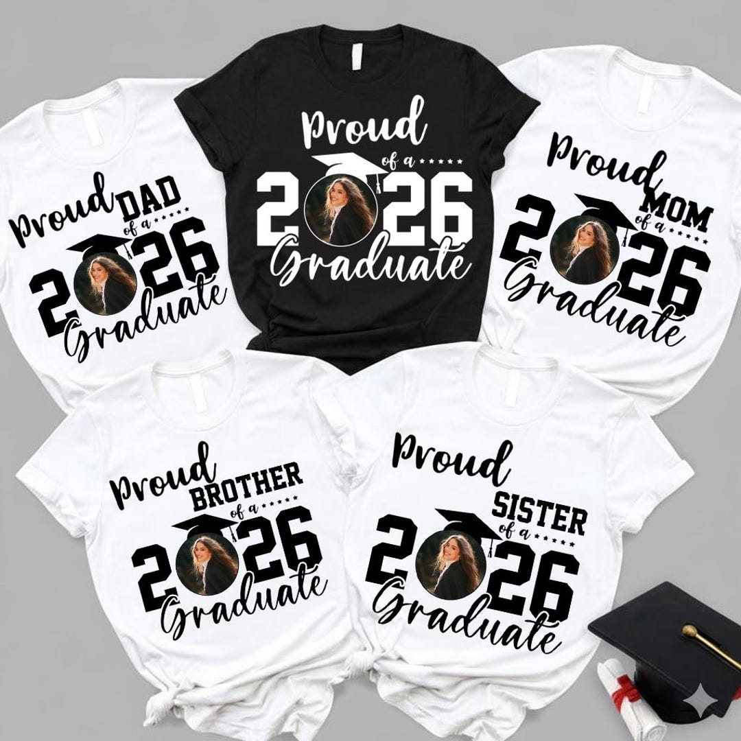 2026 Family Graduation Shirts, Custom Graduation Family Shirt, Proud ...