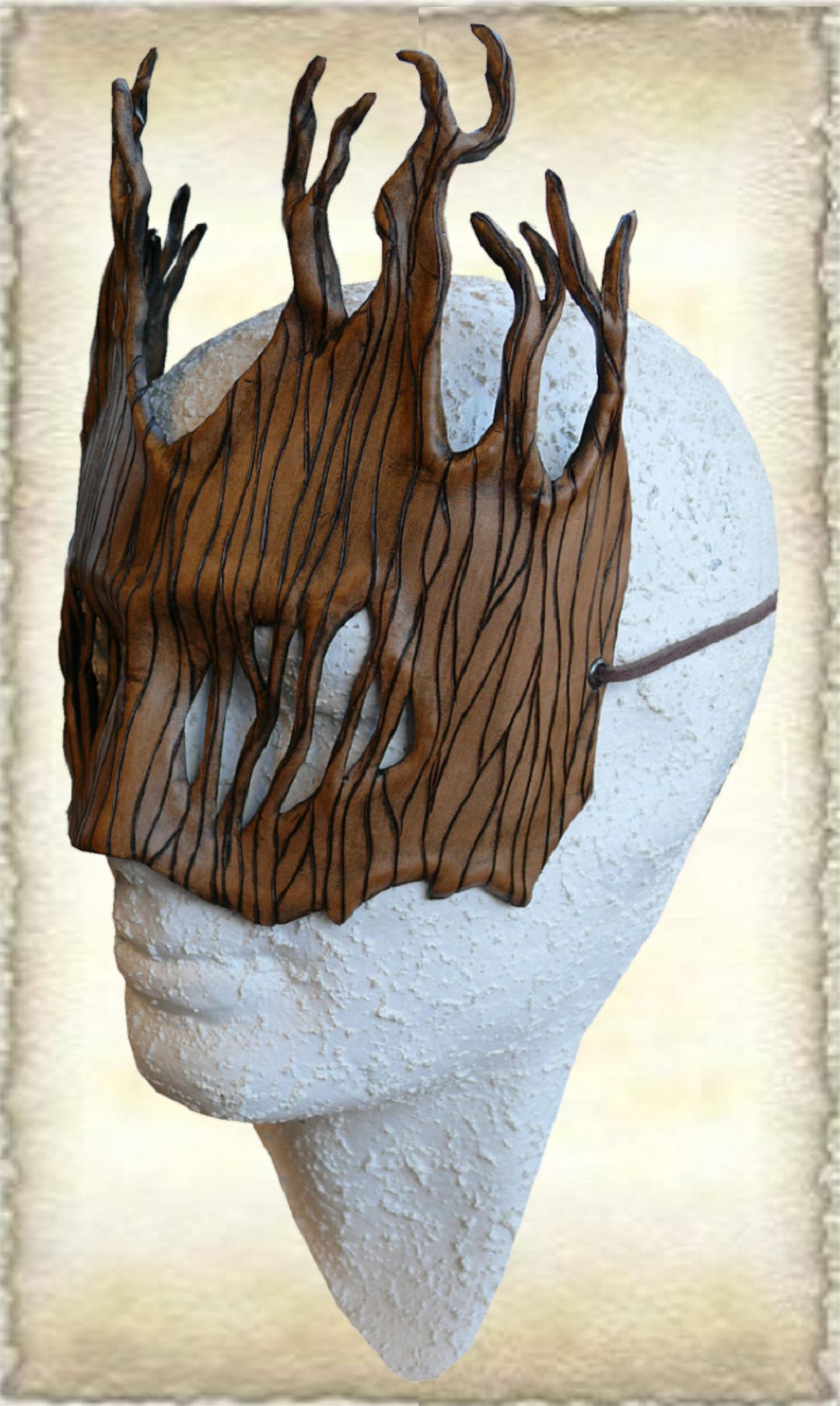 Handcrafted Leather Mask, Custom Made - Etsy