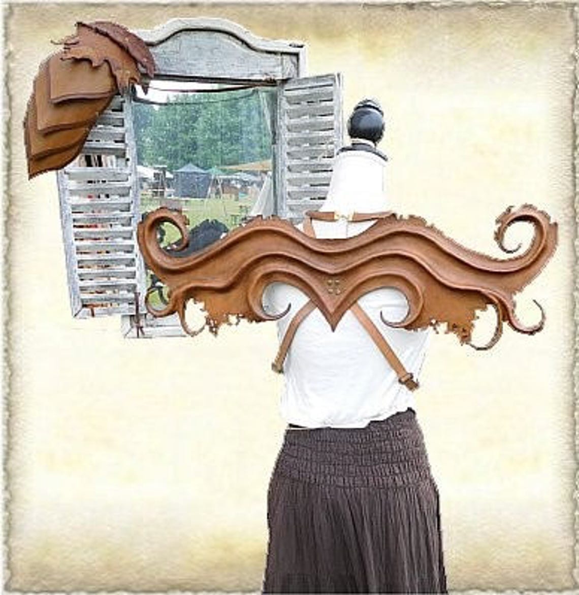 Custom Made Leather Wings - Etsy