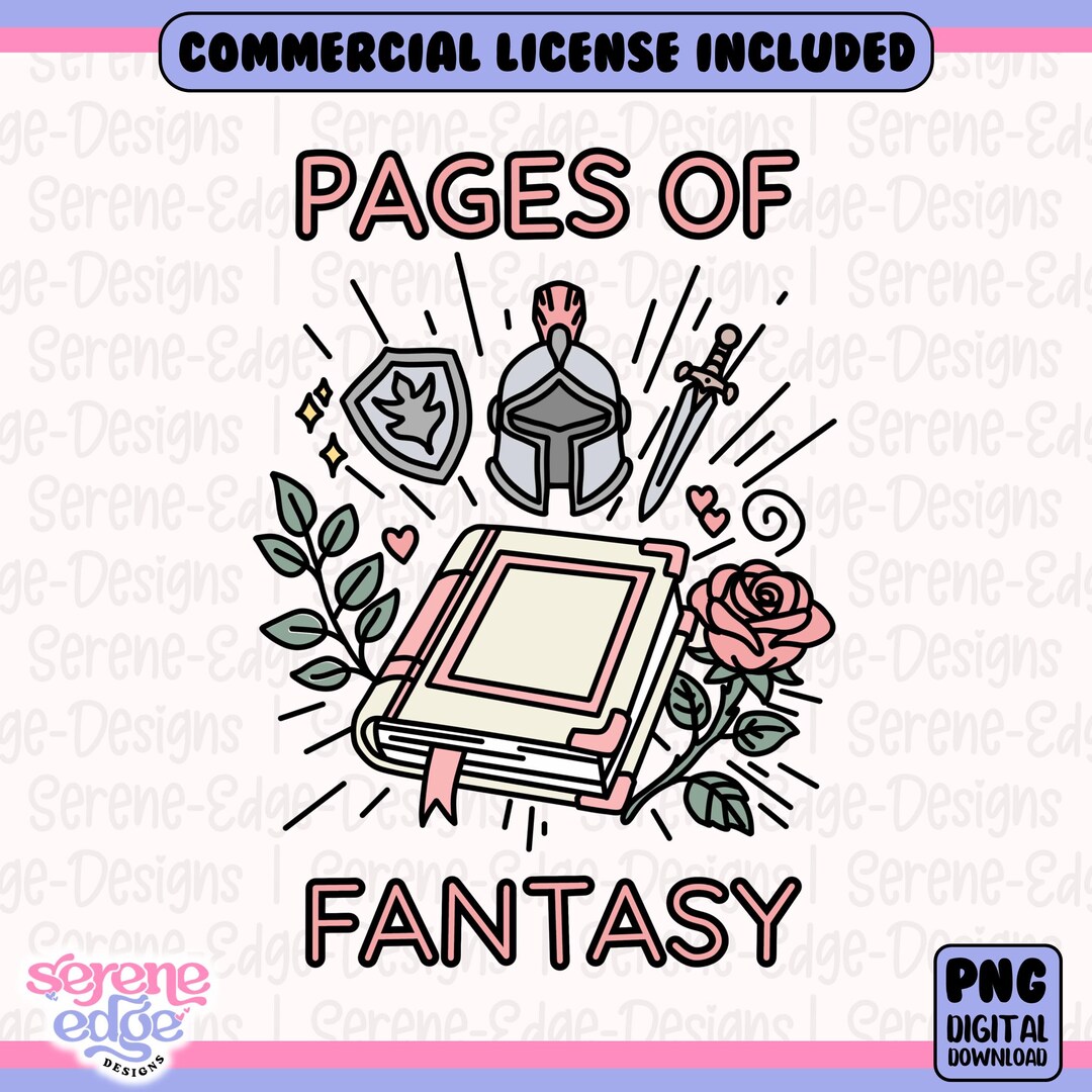 Pages of Fantasy Book Sticker PNG, Reading Magical Warrior Sword PNG ...