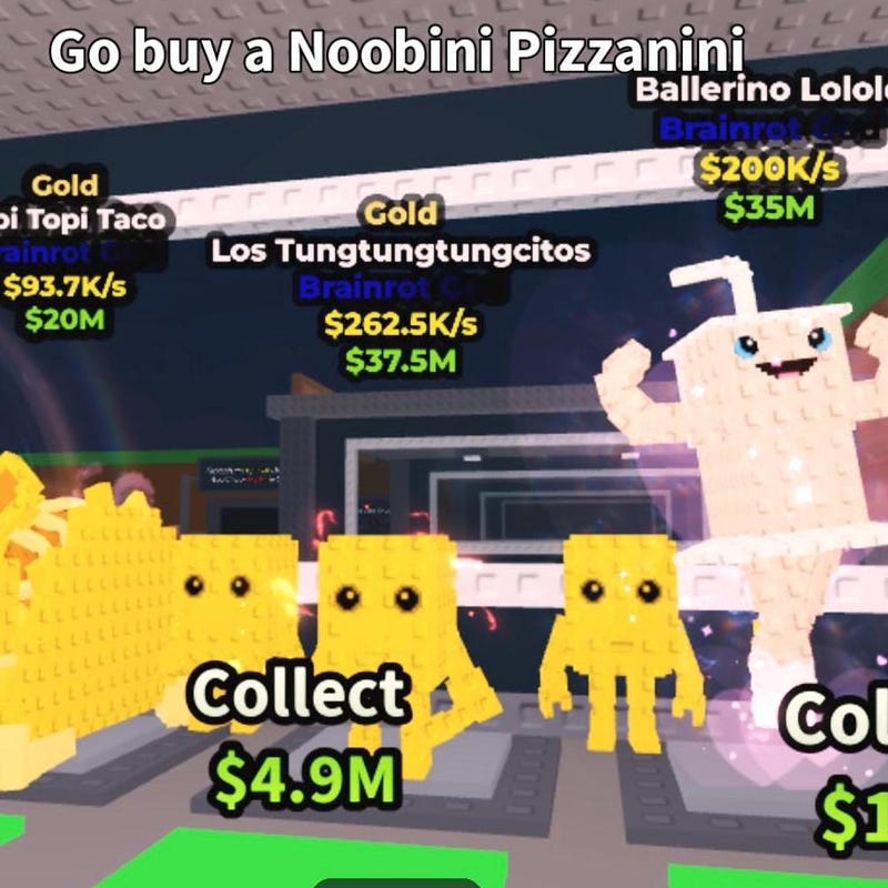 Papercraft Steal a Brainrot - Etsy