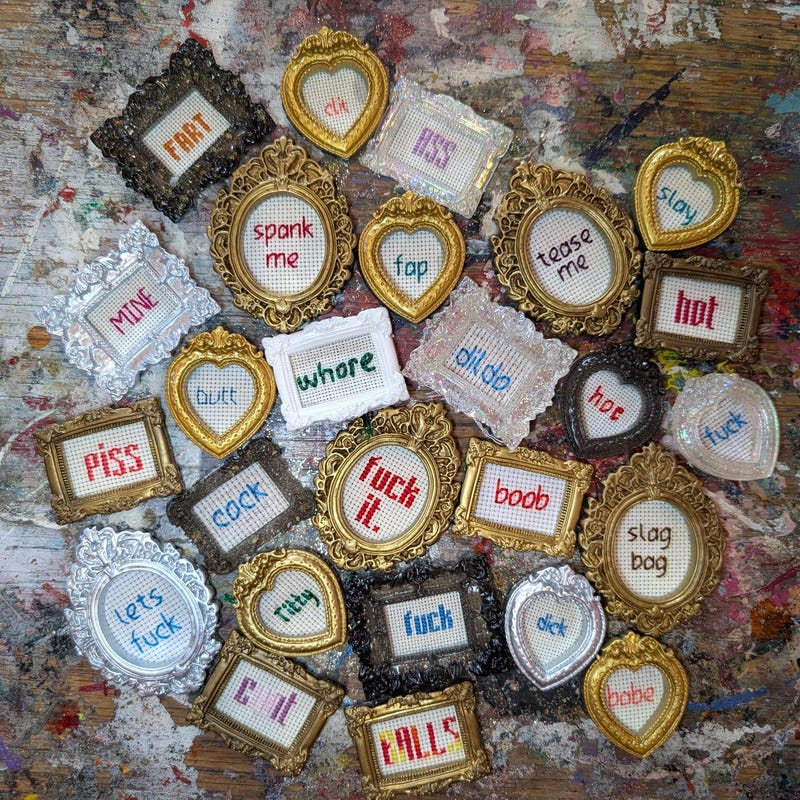Swearing Fridge Magnet - Etsy UK