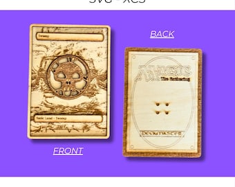 G'raha Tia | Magic-inspired Laser Cut Card SVG - 2 Layer File | Laser ...