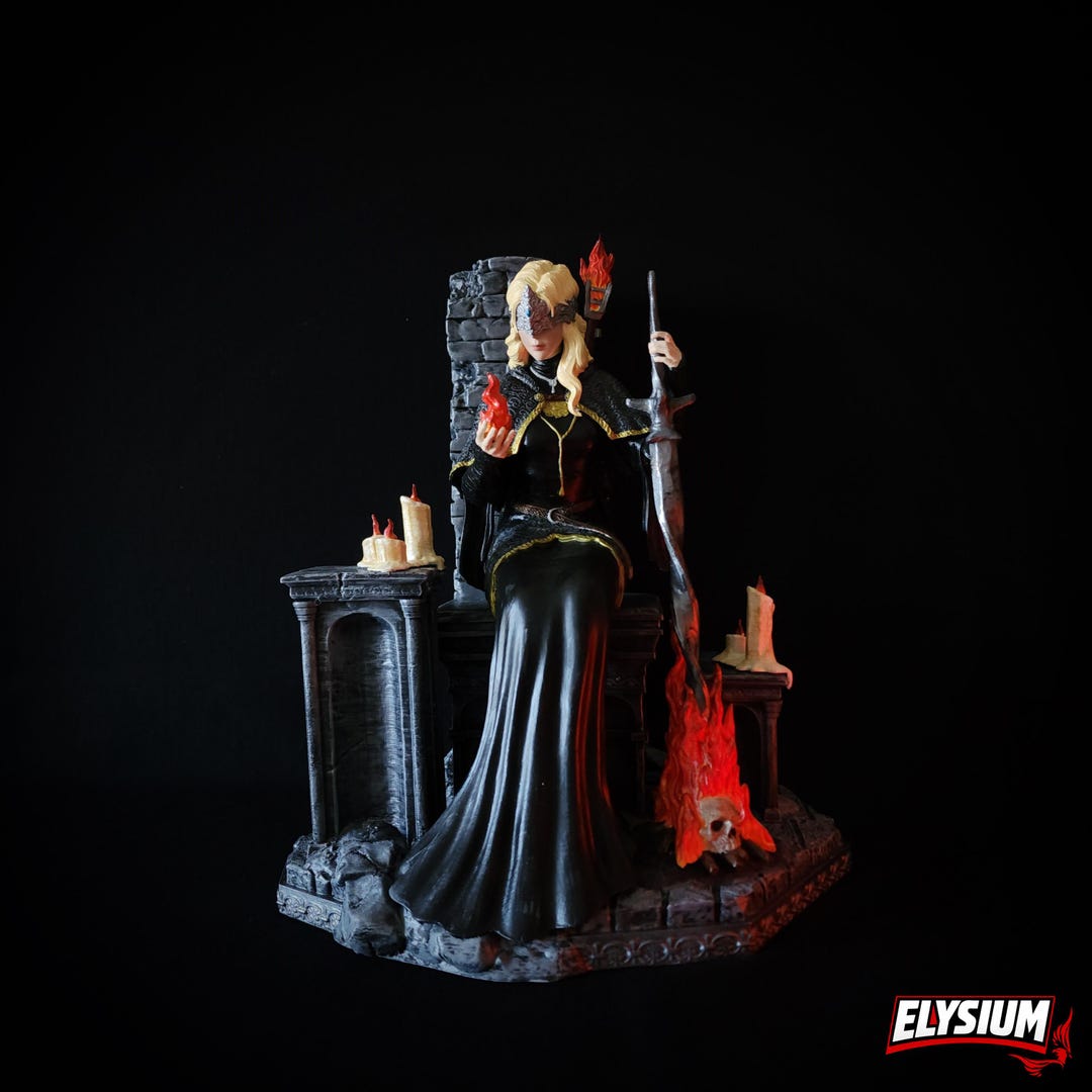 Fire Keeper Statue | Dark Souls Figure | Hand-painted (32 Cm, 12.6") - Etsy