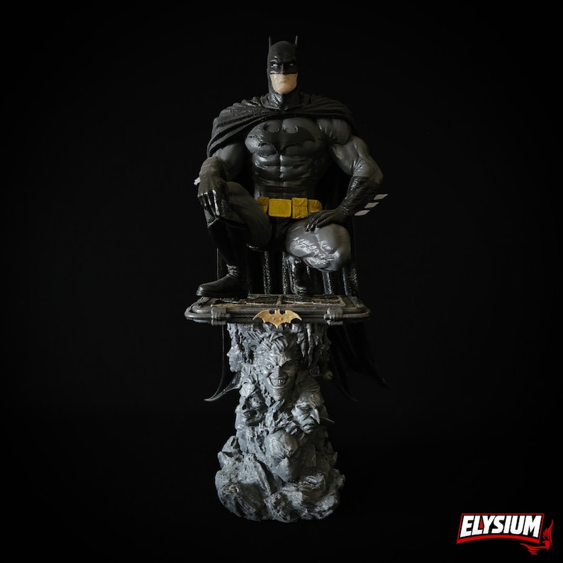 Batman Statue | Batman Custom 3D Printed Figurine | Hand Painted ...