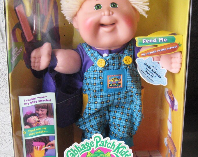 Cabbage Patch Snack Time Kid ~ BOY ~ Vintage RARE ~ NIB - Etsy